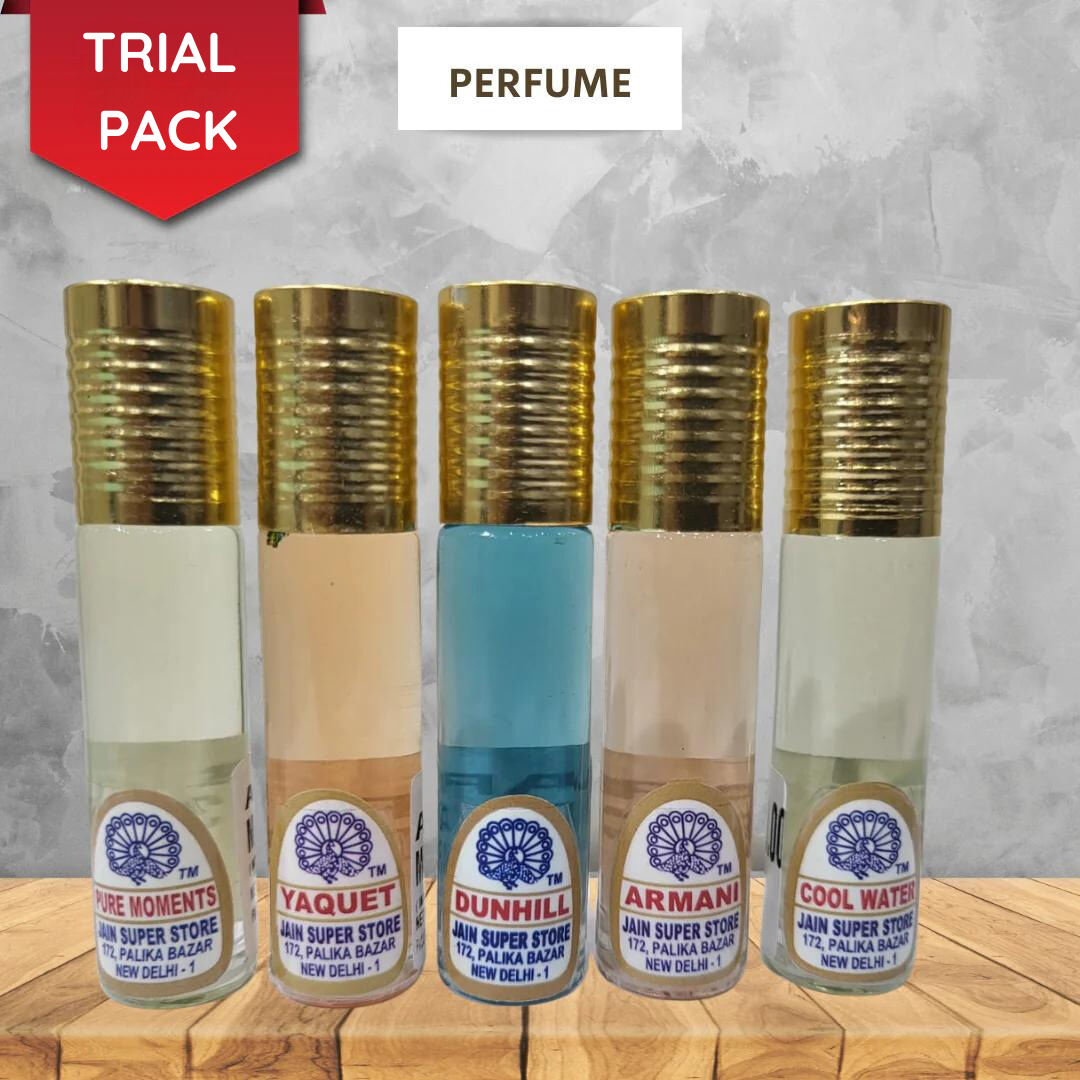 Perfume Trial Pack (1 ML * 5 Fragrances) – Jain Super Store